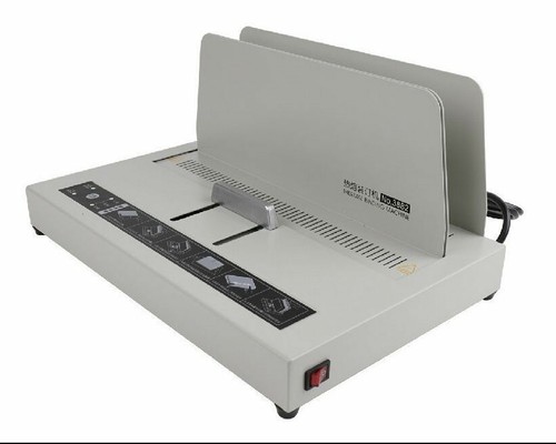A4 Size Electric Hot Melt Bookbinding Machine Thermal Book Binder 220V E | eBay