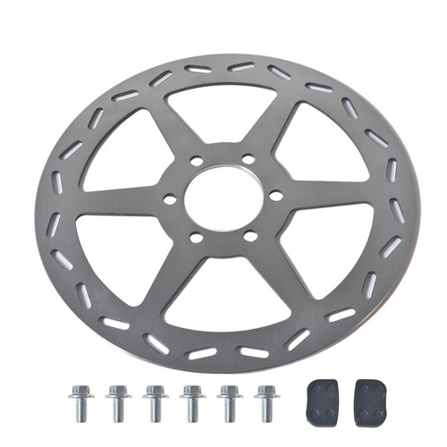 180mm Rear Brake Disc Rotor w/ Pads For Baja Doodle Bug DB30 Mini Bike ...