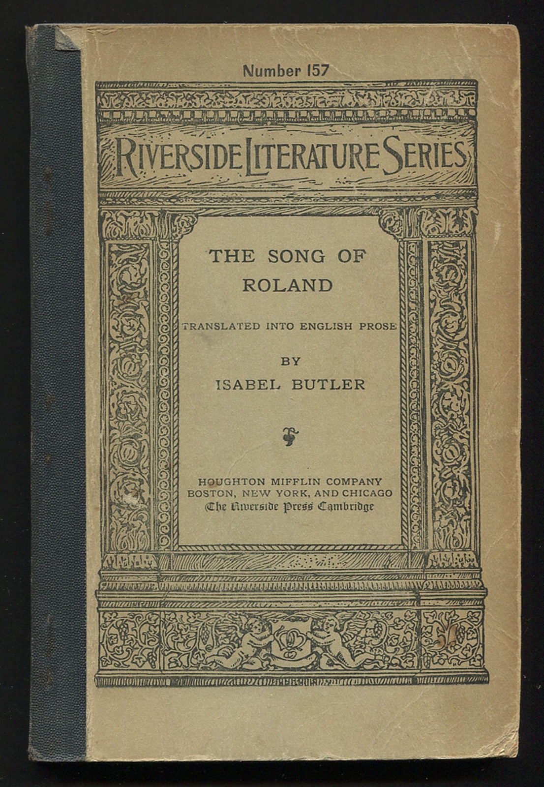 Isabel BUTLER / Song of Roland The Riverside Literature Series Number ...