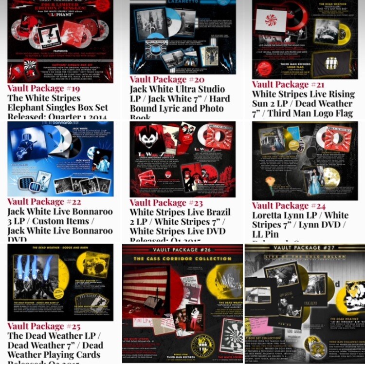 🟡 Third Man Records ⚫️ Complete Vault Series🟡 67 Packages, Sealed⚫️ TMR ...