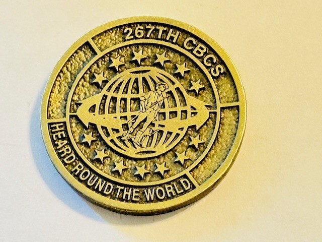 Challenge Coin - US Military - 267th Combat Communications Squadron | eBay
