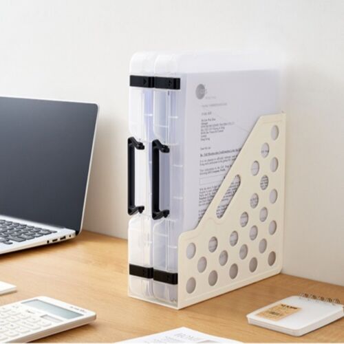 Transparent A4 File Storage Box Plastic Document Box New A4 File Box ...