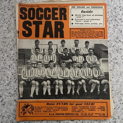 Soccer Star Magazine Jan 14 1966 Sheffield United Fc cover photo | eBay UK