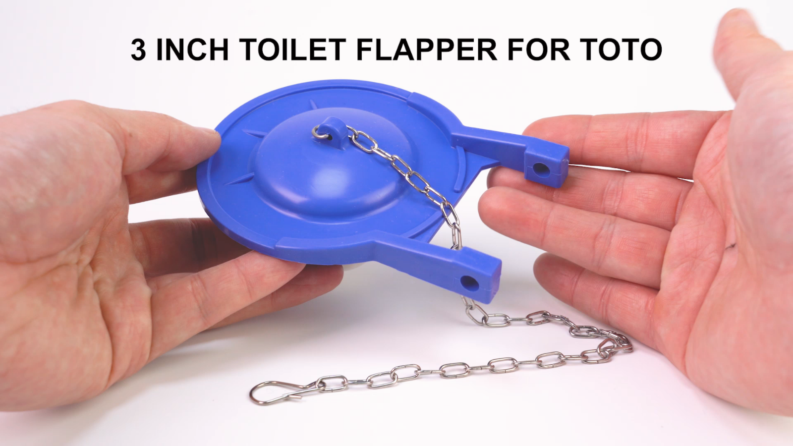2 Pack 3 Inch Toilet Flapper Replacement Fit For TOTO flapper Model ...