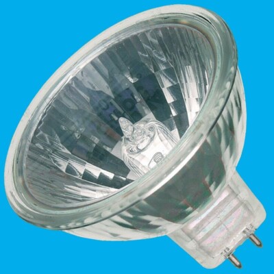 6x 35W =40W MR16 GU5.3 12V Halogen Dichroic UV Filter Dimmable Spot ...