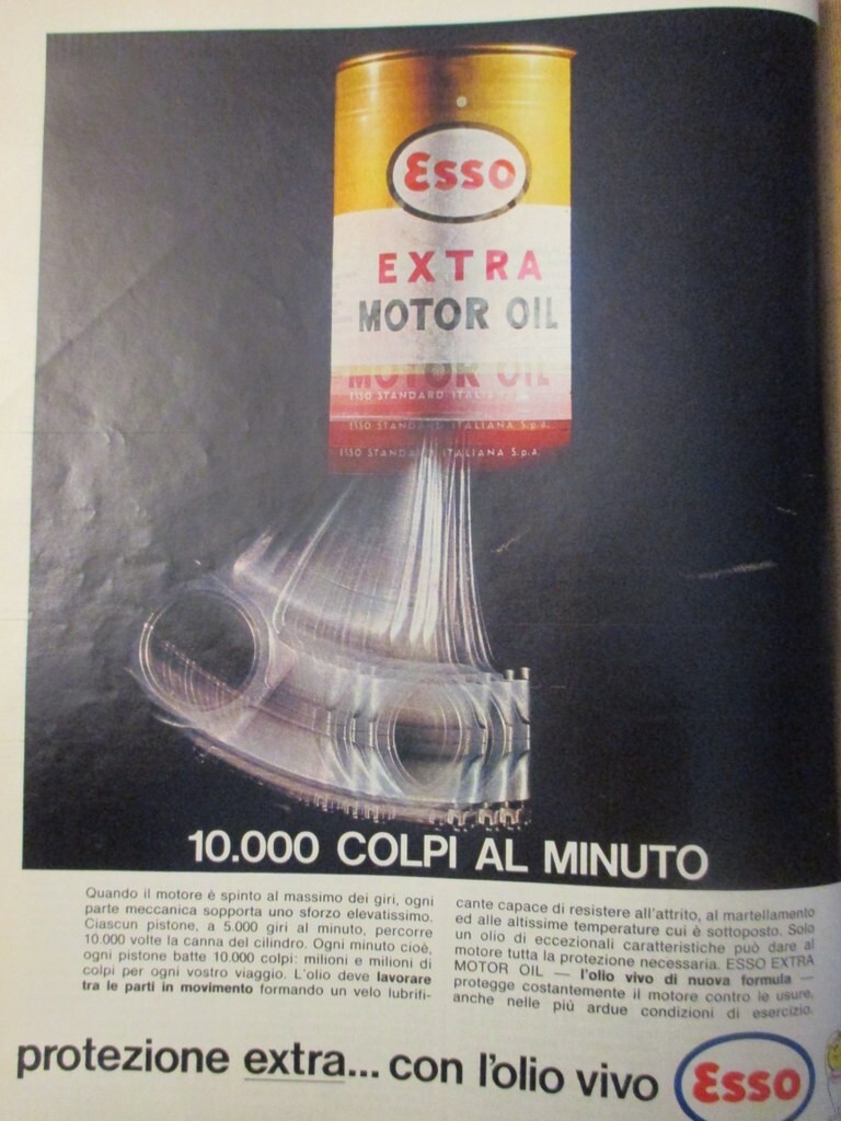 Publicité De Magazine Authentique L'Époque Compagnie Esso Extra Motor ...