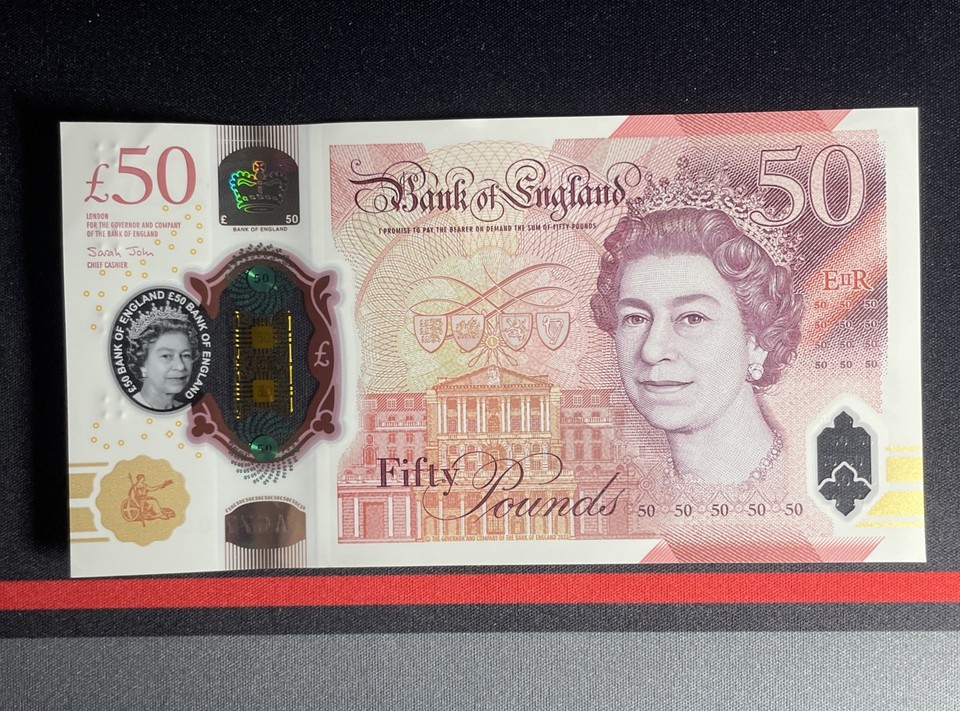 007 James Bond - £50 Plastic Polymer Fifty Pound Note AC Prefix 007 ...