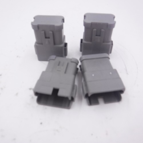 4 Pack Deutsch 12 Position Male Connector Receptacle 13A Gray DT04-12PA ...