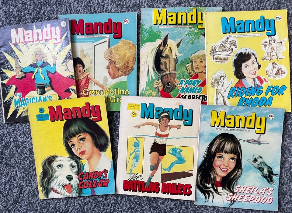Mandy - Classic British Comic for Girls. 7 Issues In Great Condition ...