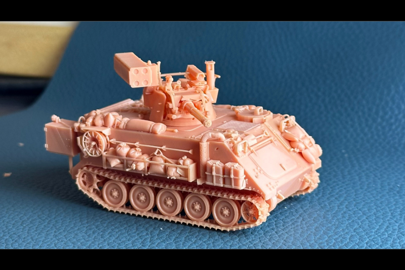 1/72 Modern Israel "Machbet Bat Anti-aircraft vehicle"Tank kit model(3D ...