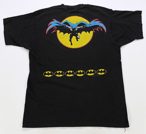 Rare VTG Batman Bat Signal 1989 Single Stitched T Shi… - Gem