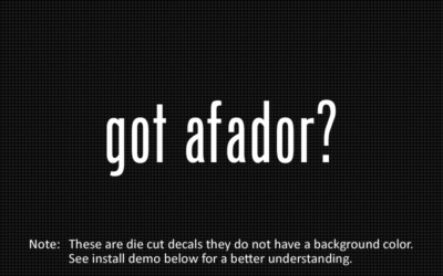 (2x) got afador? Sticker Die Cut Decal vinyl | eBay