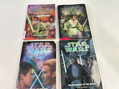 Star Wars Jedi Quest Paperback Lot Of 4 Jude Watson | eBay