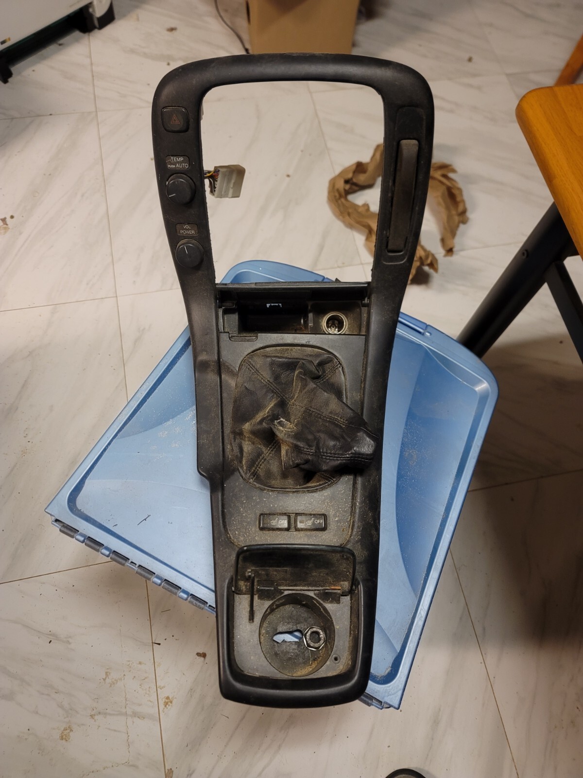 92-00 Lexus SC300, SC400 center console, 5 Spd. Manual Trans W58 | eBay