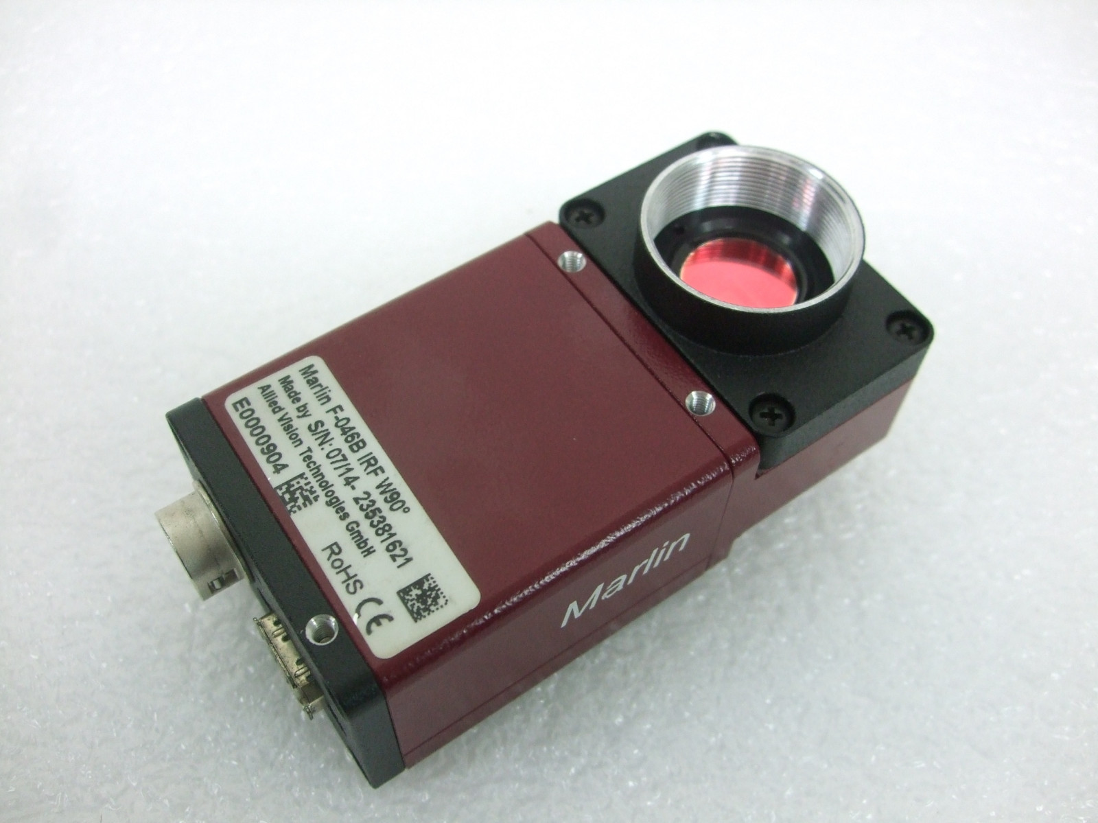 ALLIED VISION MARLIN F-046B W90 IRF FIREWIRE CCD VISION CAMERA .TESTED ...