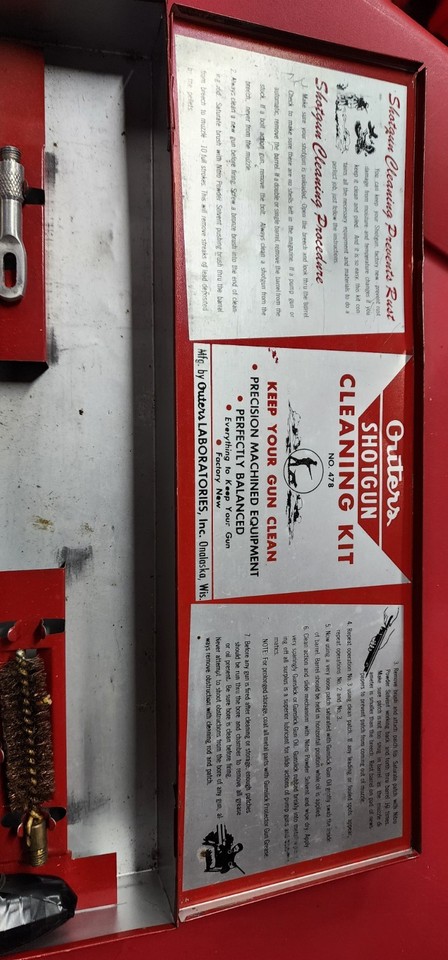 VTG Outers Gunslick Cleaning Kit, W/ Gun Slick Solvent, Grease, Hoppes ...