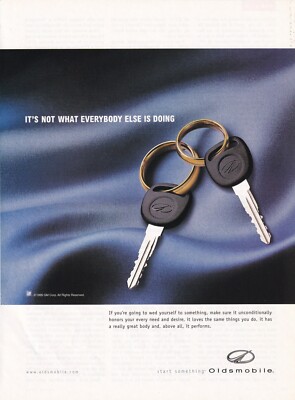 Oldsmobile CAR Magazine Print Advert 2000S VTG 2000 | eBay