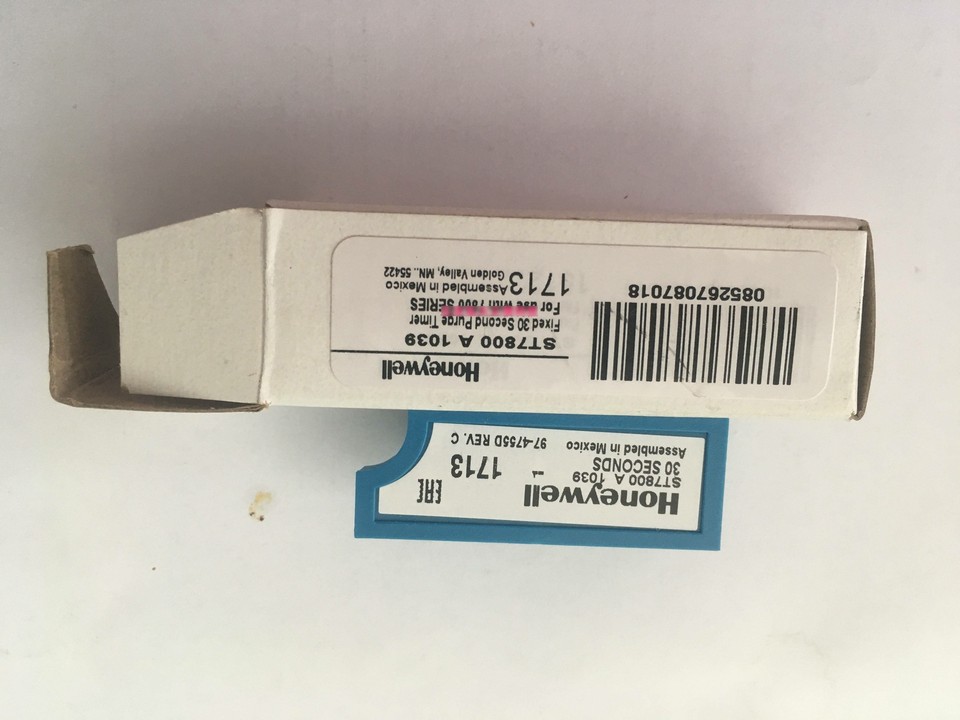 1PCS New Honeywell ST7800A1039 Purge Timer In Box Expedited Shipping | eBay