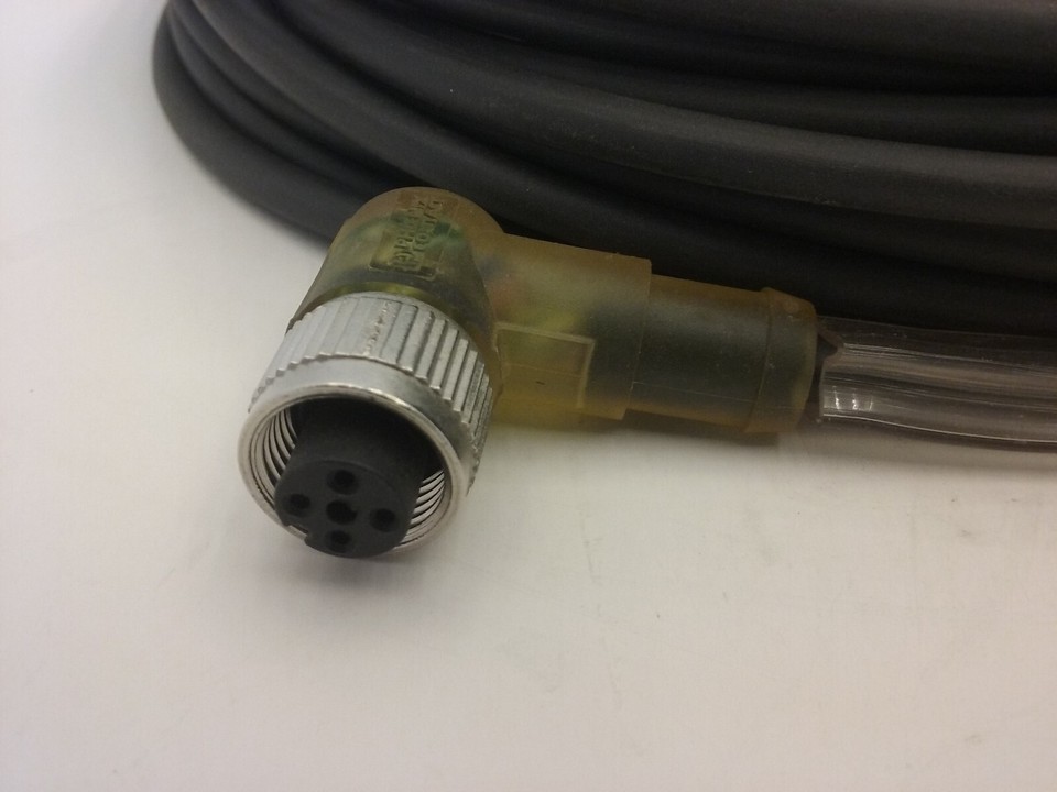 PHOENIX CONTACT 41VB E221474 CABLE 90° 4 WIRE 24VDC 4AMP NNB | eBay