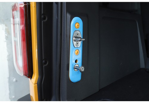 For Ford Bronco 2021-2023 Light Blue Rear Tailgate Lock Buckle Panel ...
