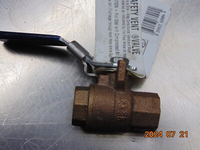 1 NEW Nibco T-585-70-SV 1/2" Threaded Ball Valve, NL95076, 150 SWP, 600 ...