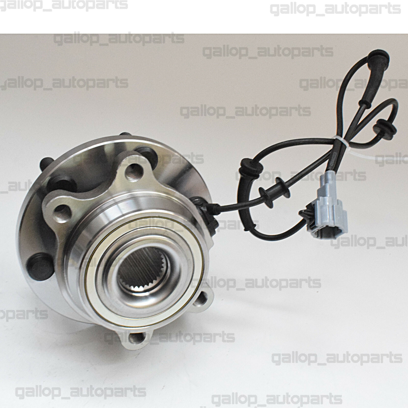 2 X Hubs for Nissan Navara D40 4WD 4X4 Front Wheel Bearing Hub ABS ...