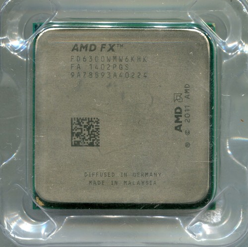 AMD FX-6300 FD6300WMW6KHK 3.5 to 4.1 GHz six core socket AM3+ CPU 95W ...