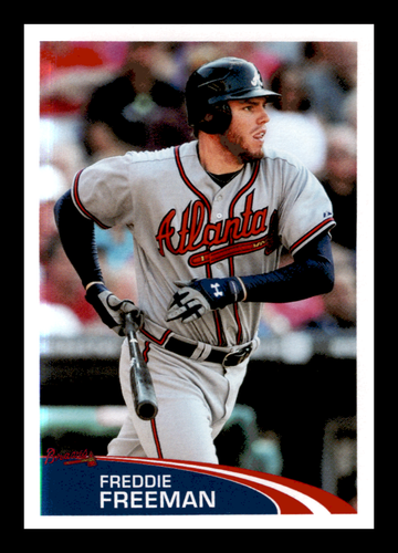Freddie Freeman 2012 Topps Stickers #131 Atlanta Braves Mint | eBay