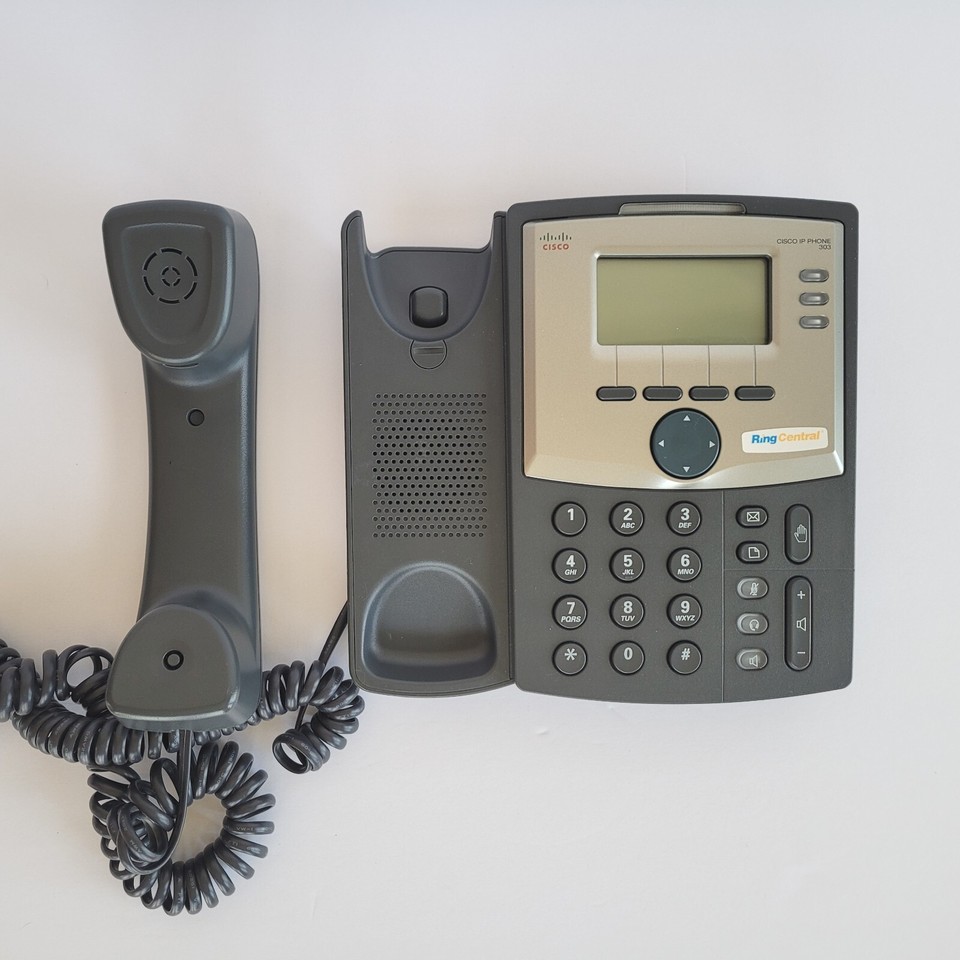 Cisco SPA303 G1 Multi 3 Line IP Phone Display Business Hamshack Hotline ...