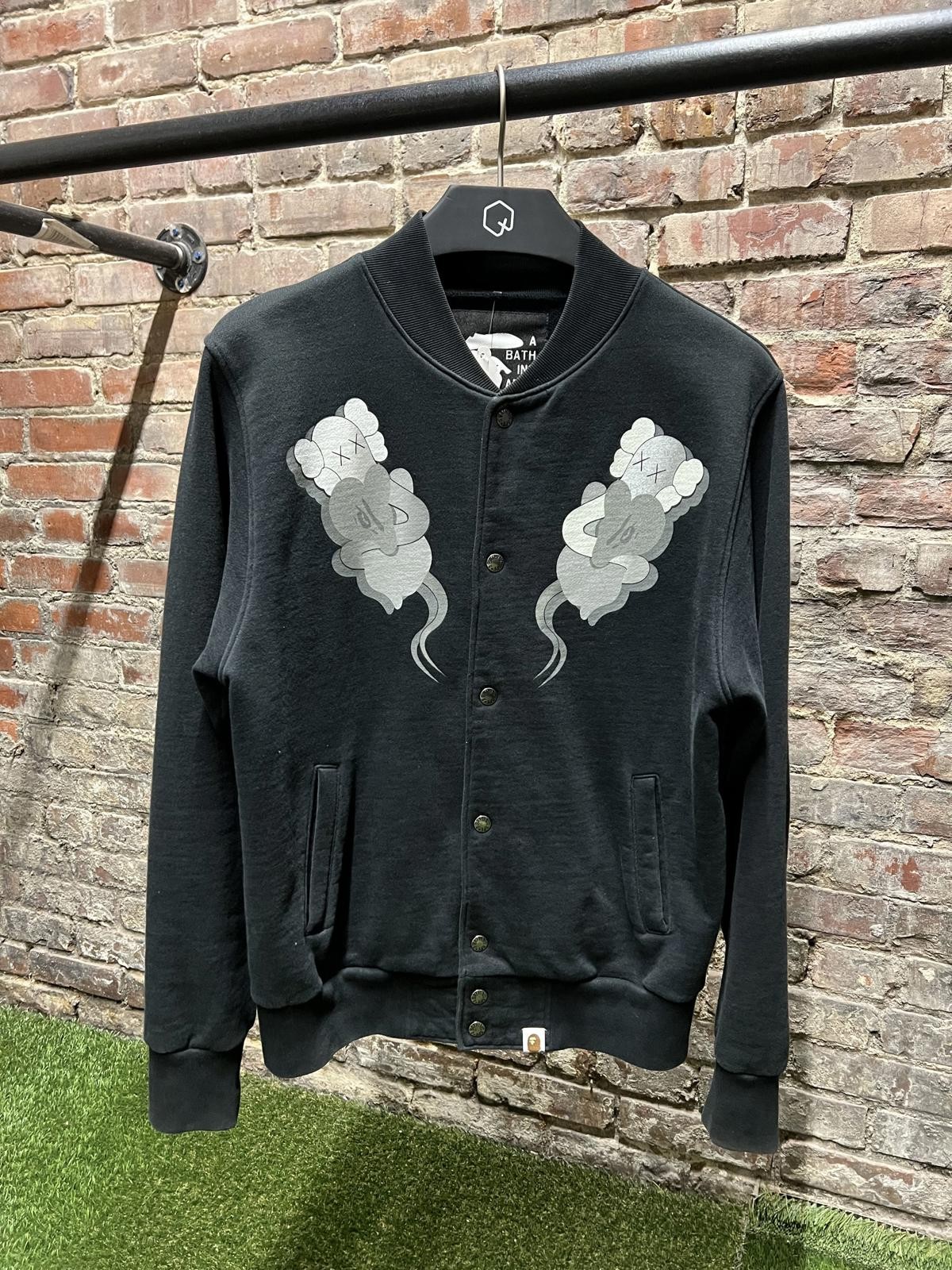 Kaws x Bape Bendy Varsity Jacket - Gem