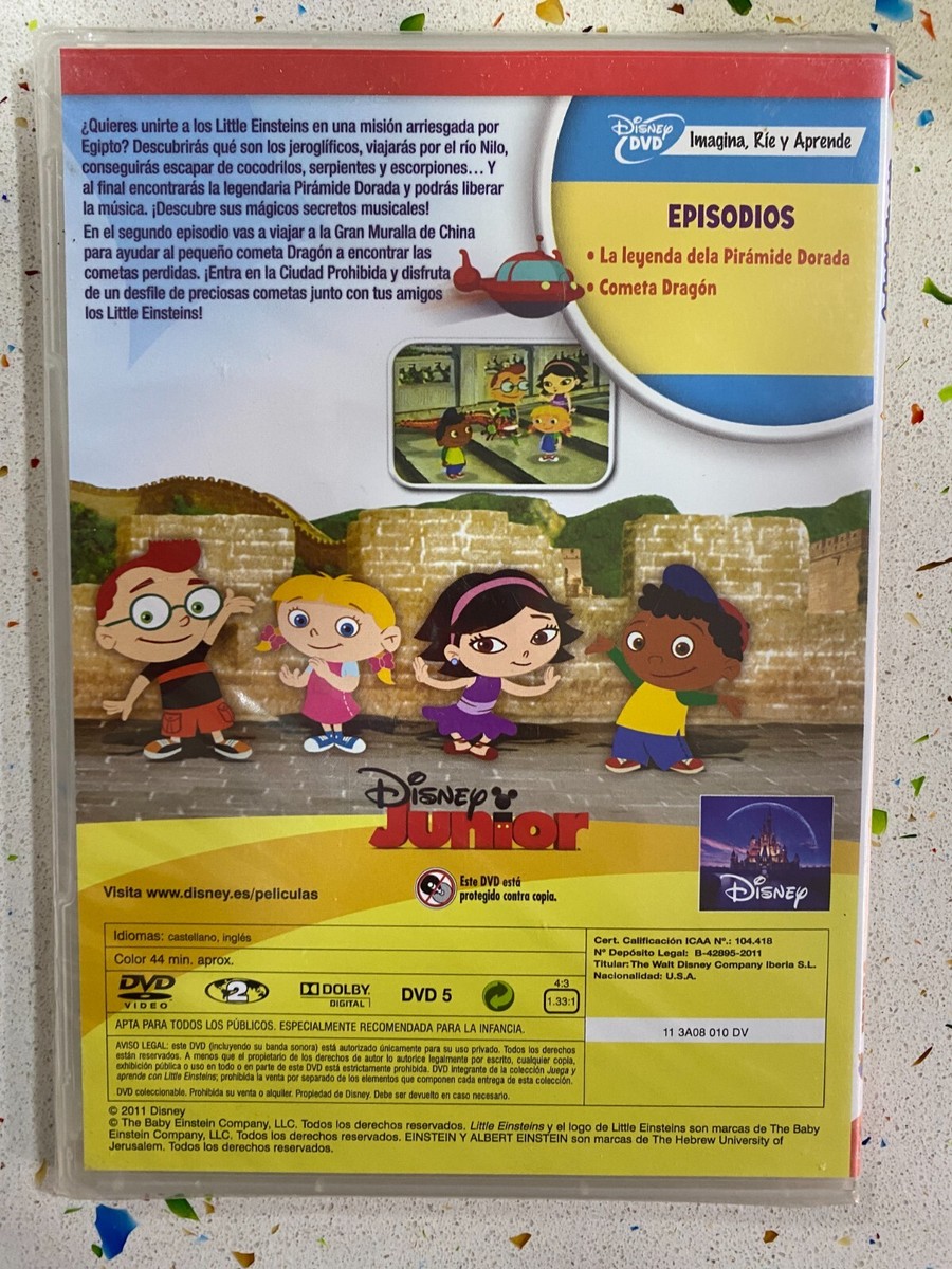 Little Einsteins The Legend Of The Golden Pyramid Dvd Menu Disney's