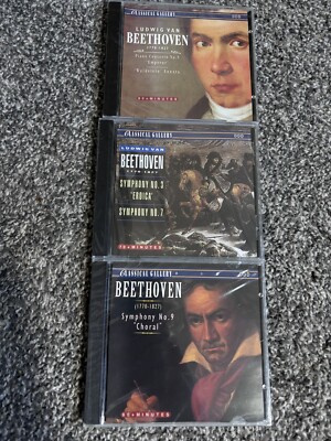 3 FACTORY SEALED BEETHOVEN CDS SOLD TOGETHER | eBay