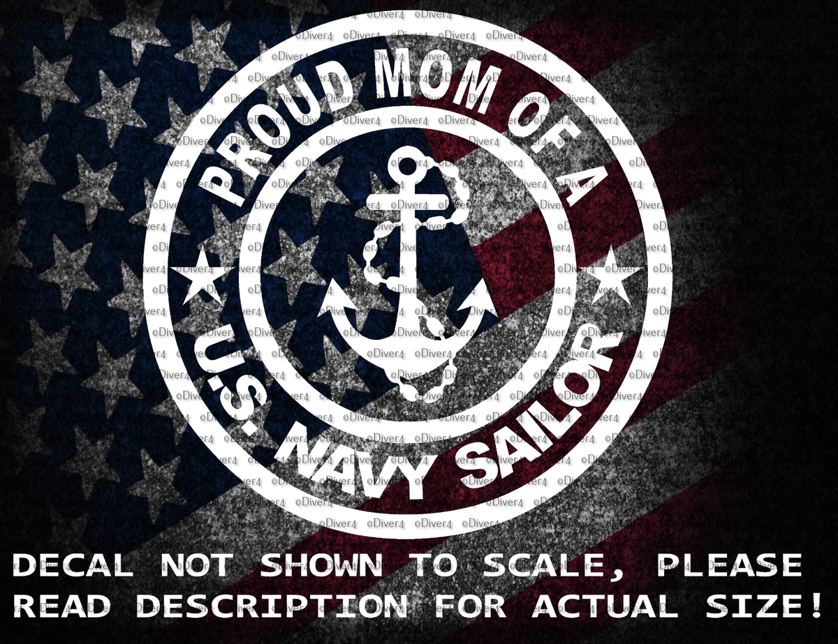 Us Navy Proud Navy Mom Chrome Metal Heavy Duty License Proud Mom Dad