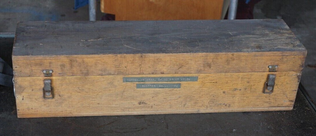 POPE MACHINERY CO. LARGE TOOL POST GRINDER SPINDLE 3.12" OD INTERNAL W ...