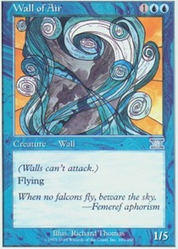 Wall of Air ~ Moderately Played 6th Edition Sixth MTG Magic UltimateMTG ...