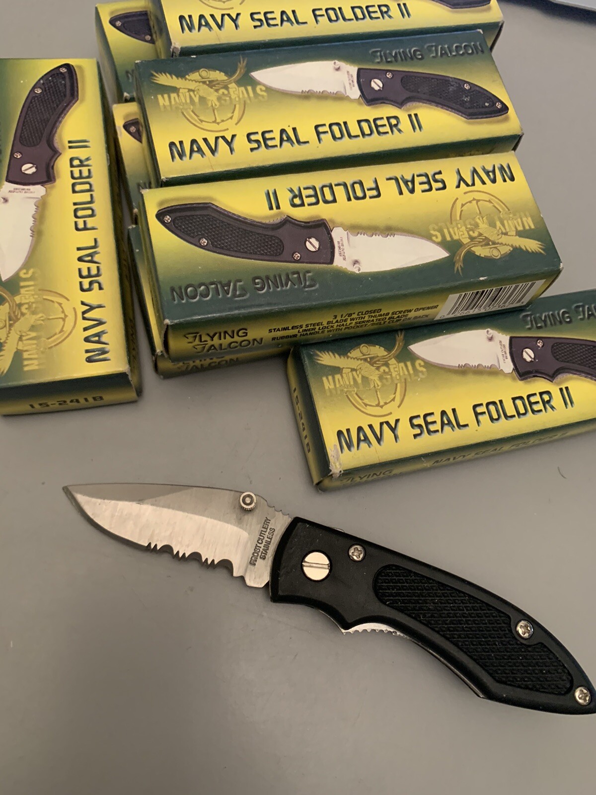 NAVY SEAL FOLDER II Flying Falcon Pocketknife | eBay