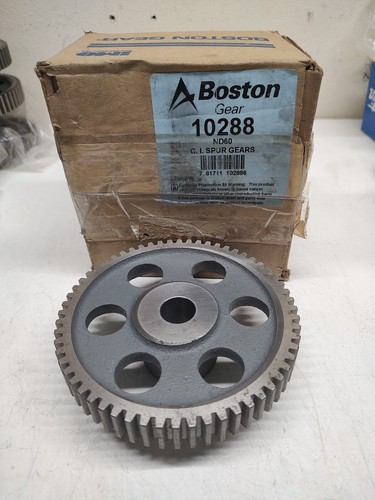 Boston ND60 C.I. 60 Tooth 3/4" Plain Bore 14-1/2pa 12DP S1260 Spur Gear ...