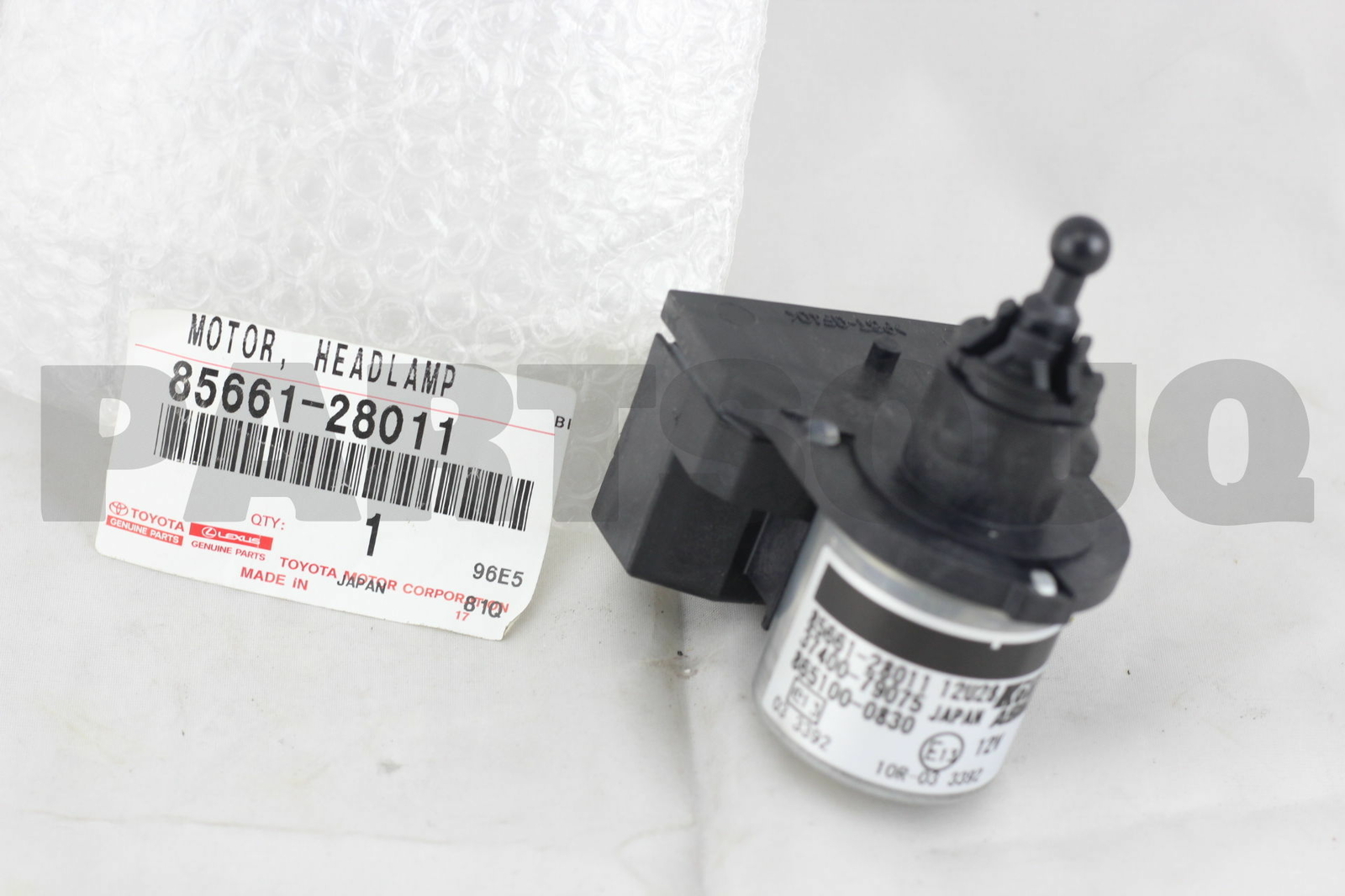 8566128011 Genuine Toyota MOTOR, HEADLAMP LEVELING, RH 85661-28011 | eBay