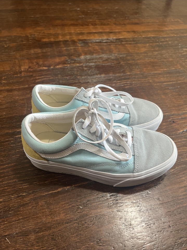 Vans Unisex Off The Wall 751505 Blue Casual Shoes Sneakers Size M 5.5 W ...