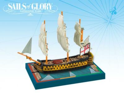 AGSSGN108C Sails of Glory: HMS Queen Charlotte 1790 British SotL Ship ...