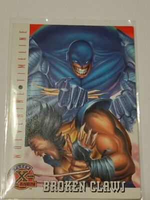 1995 Fleer Ultra Marvel X-Men Wolverine Timeline #88 "Broken Claws" | eBay