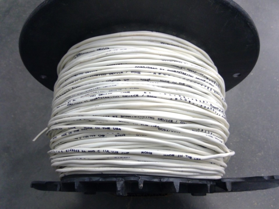 Smartwire E143243 22AWG 2C CMP Cable, White, 350ft **Free Shipping** | eBay