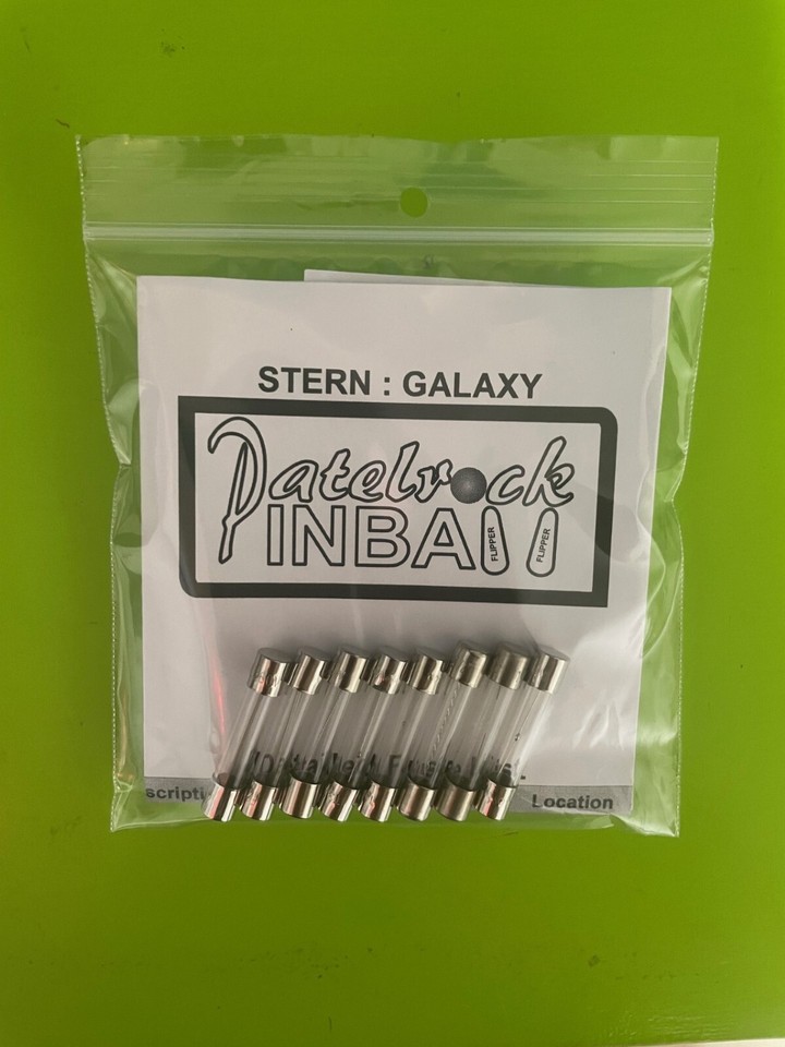 Stern Pinball Machine Fuse Kit **Select Your Pinball** | eBay