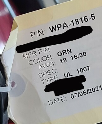 Agave Wire #18awg Tinned Copper Hook-Up Wire UL1007/1569 105C/300V ...