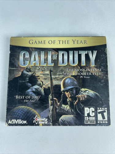 CALL OF DUTY PC CD-ROM 2003 Video Game | eBay