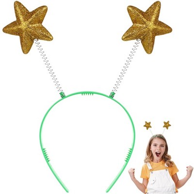 2 PCS Halloween Headbands for Women Hair Accessories Girls Star Boppers ...