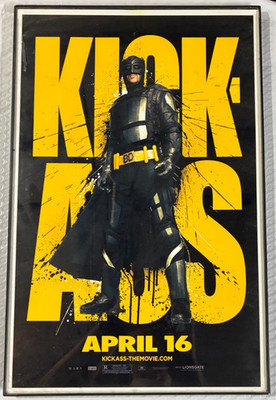 KICK ASS Big Daddy movie poster - 11" x 17" - glass & plastic frame ...