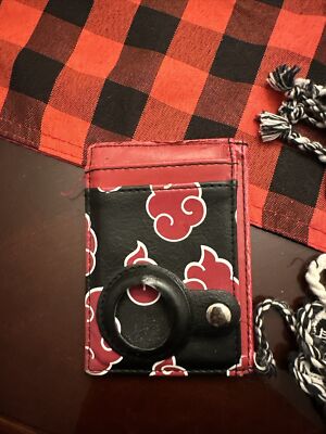 Akatsuki Cloud (Naruto Shippuden) Tracker Card Wallet | eBay