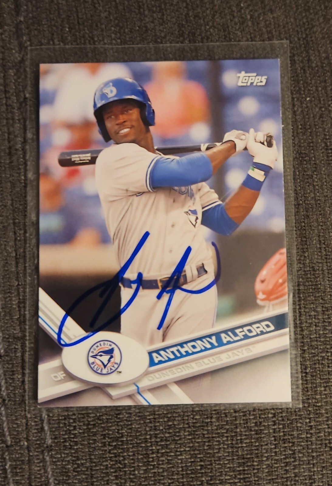 Anthony Alford Autograph Signed 2017 Topps Pro Debut Toronto Blue Jays ...