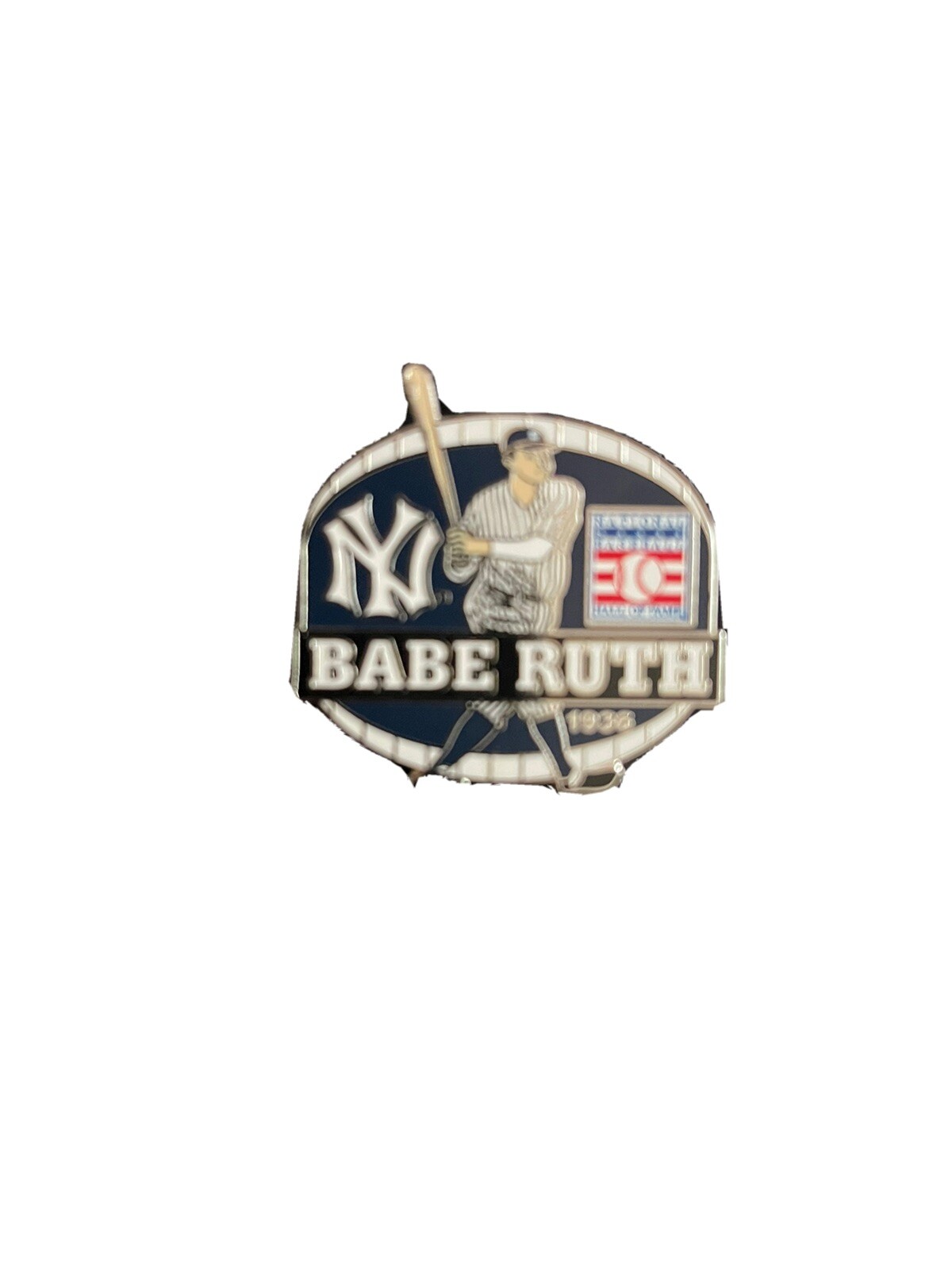 1936 Babe Ruth New York Yankees Baseball Hall Of Fame Inductee Official ...